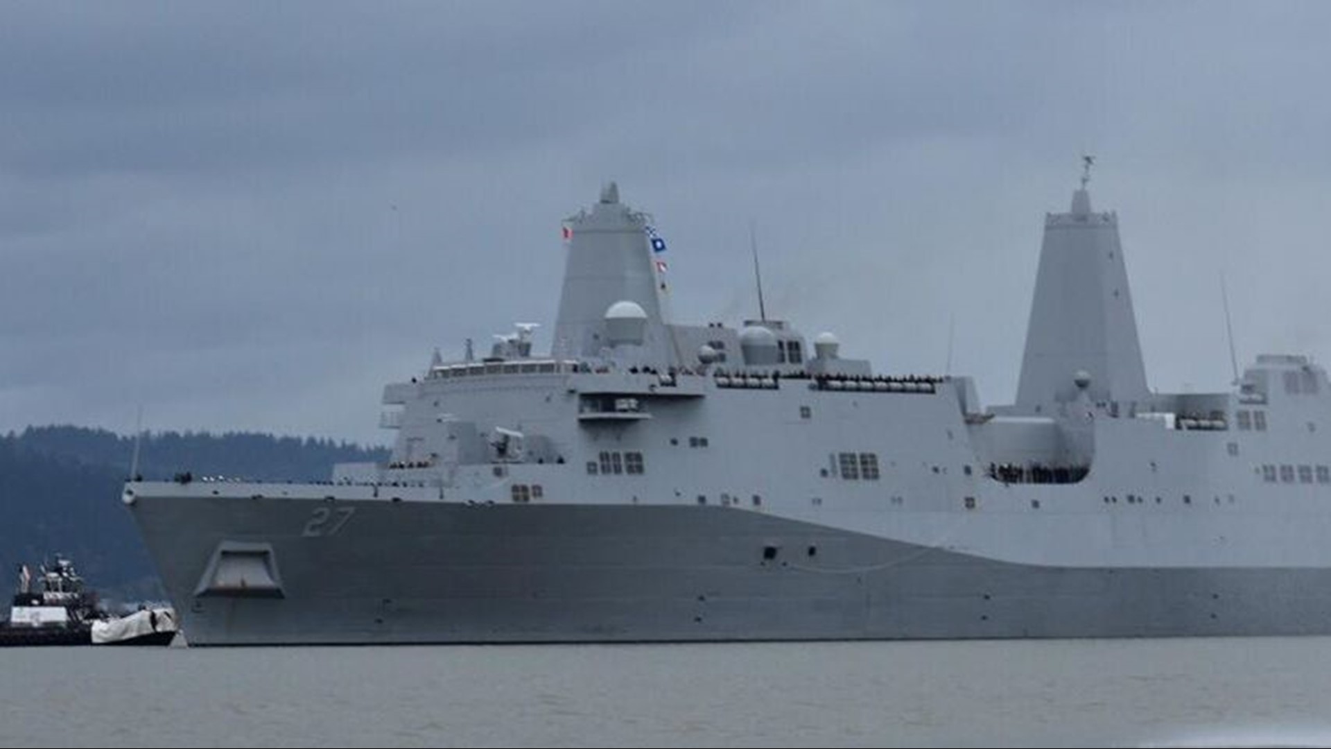 New Navy ship USS Portland commissioned | kgw.com