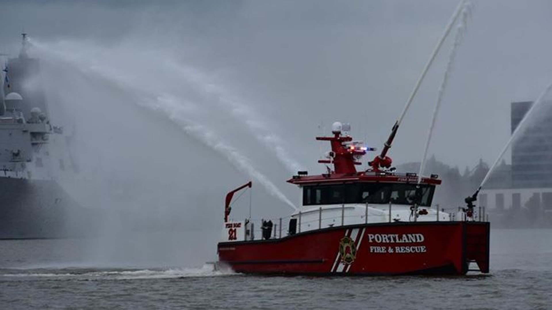 New Navy ship USS Portland commissioned | kgw.com
