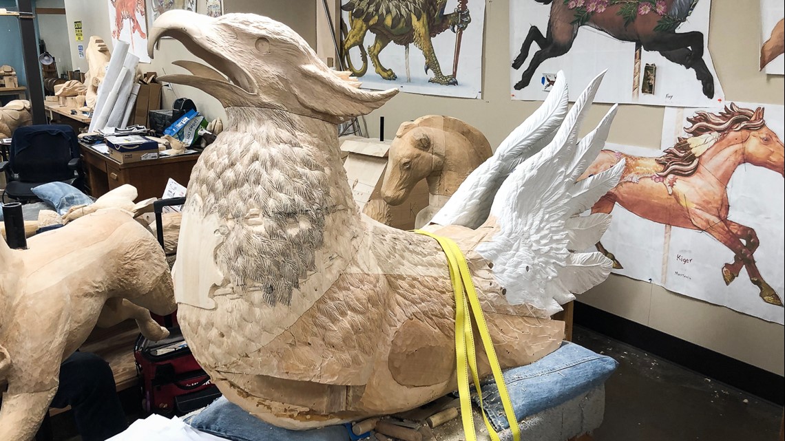 The Albany Carousel: A community project 17 years in the making | kgw.com