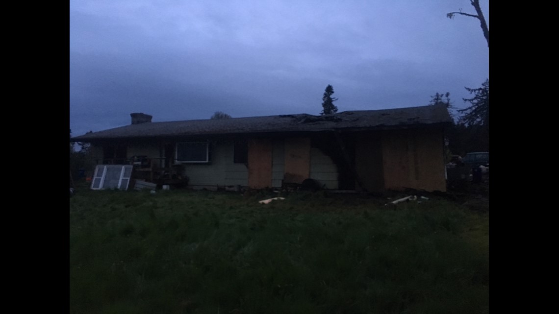 Woman burned in Molalla house fire | kgw.com