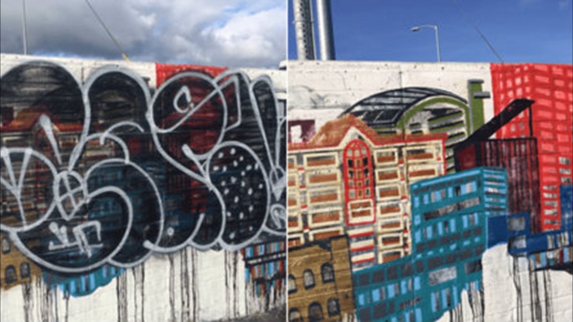 Before and After: Photos of Graffiti in Portland | kgw.com