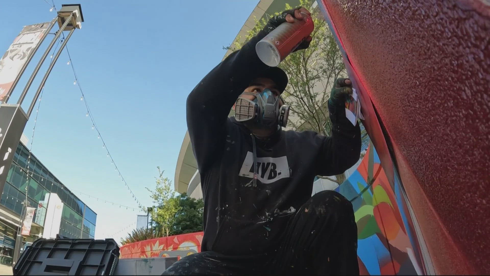 Meet the Portland artists behind Moda Center's ‘Roots to Roses’ murals ...