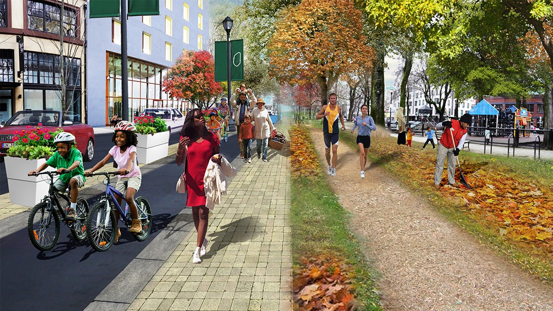 City council approves development plan that includes Green Loop park ...