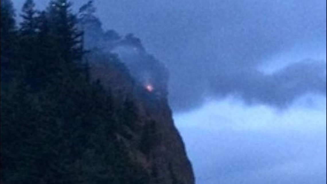 21 small wildfires ignited by lightning strikes across Oregon | kgw.com 21 small wildfires ignited by lightning strikes across Oregon | kgw.com