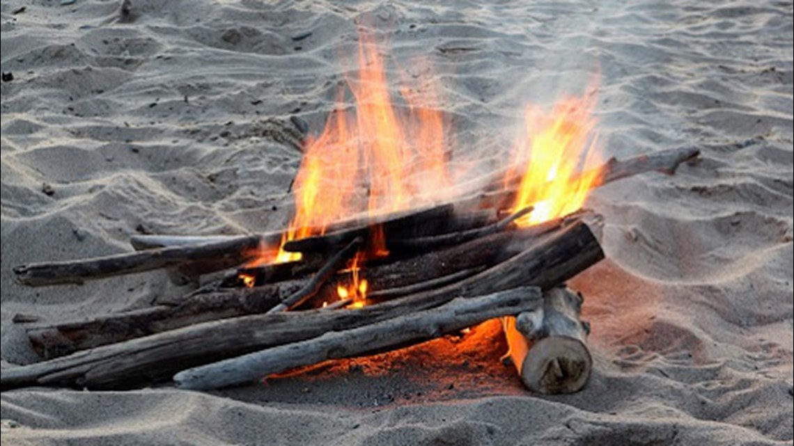 Can Fire Burn On Sand