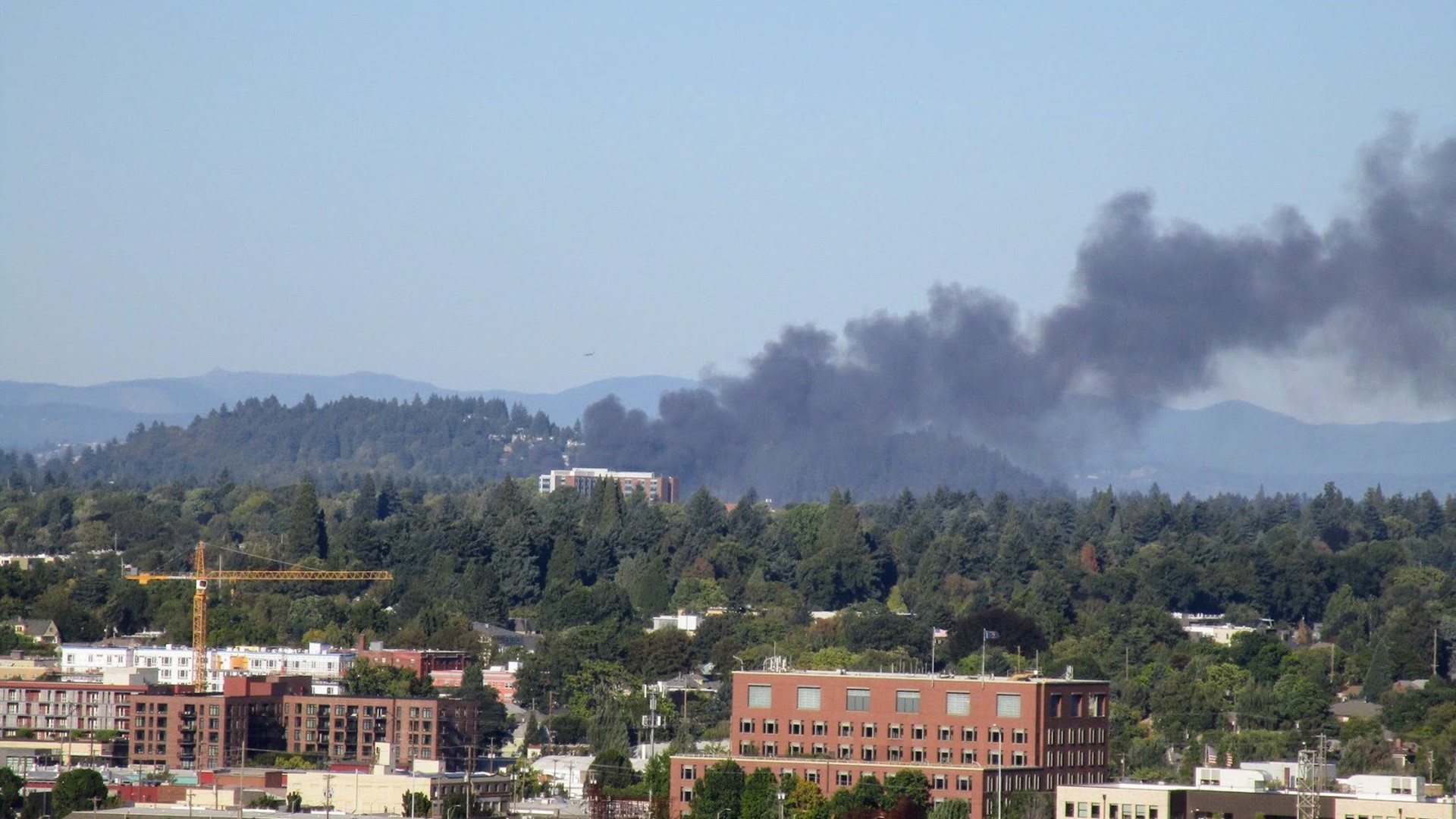 Your Pics: Fire and smoke in NE Portland | kgw.com