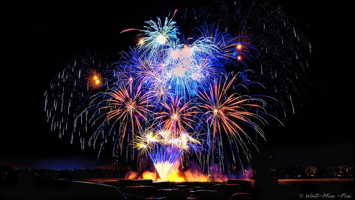 Watch: 2018 Fort Vancouver fireworks show | kgw.com