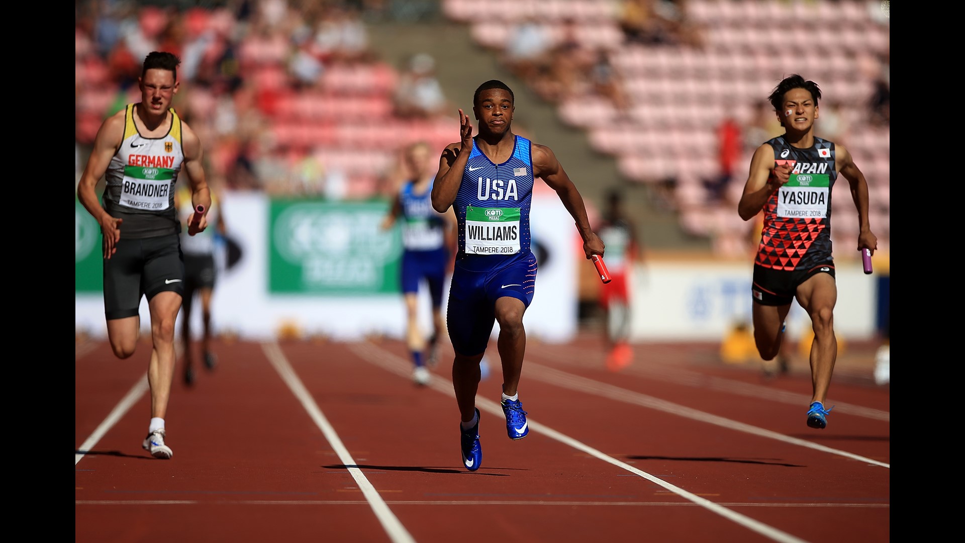 Benson High sprinter wins gold at U20 world championships | kgw.com