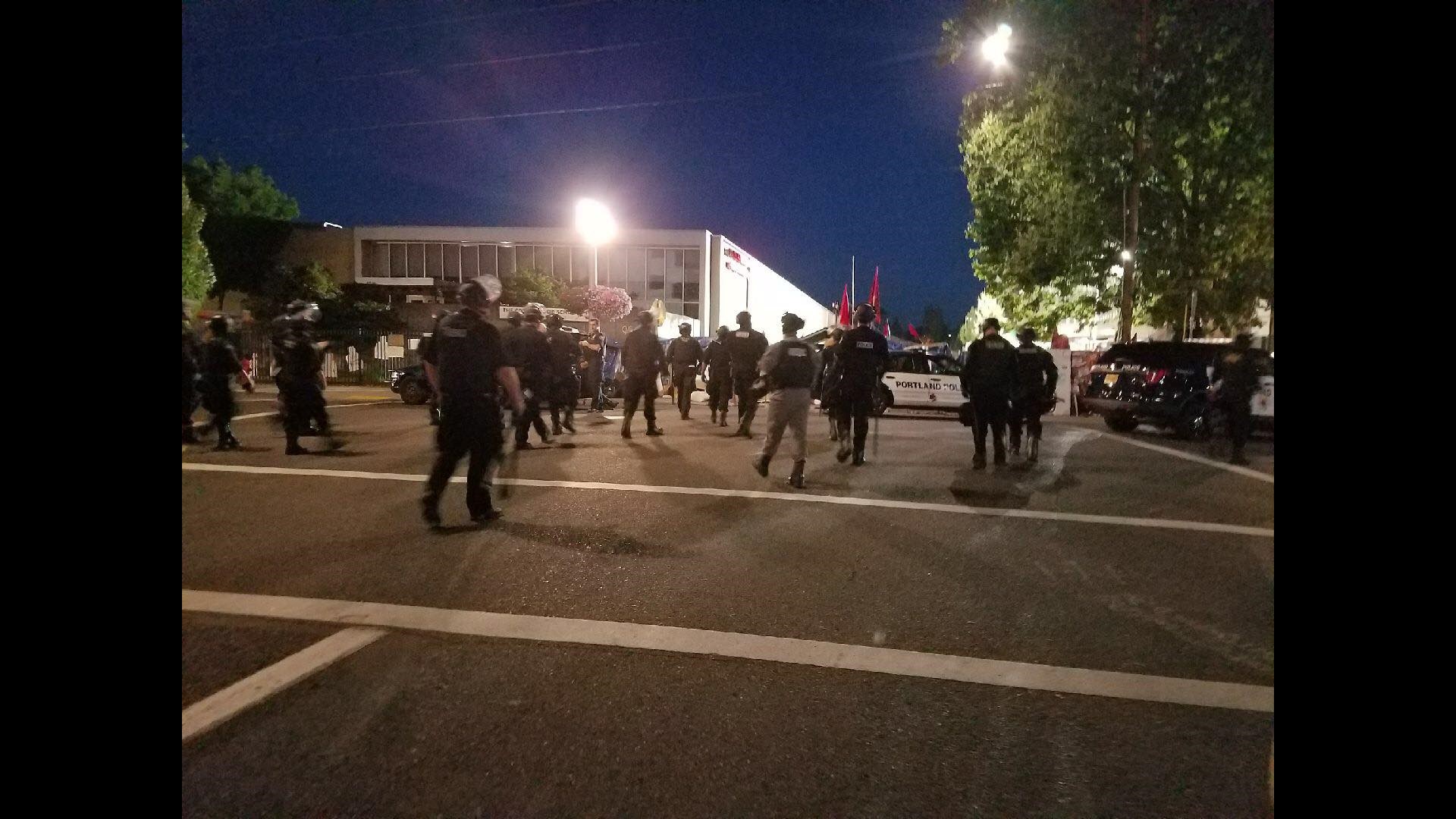 Reporter's Notebook: The ICE camp sweep by Portland police | kgw.com
