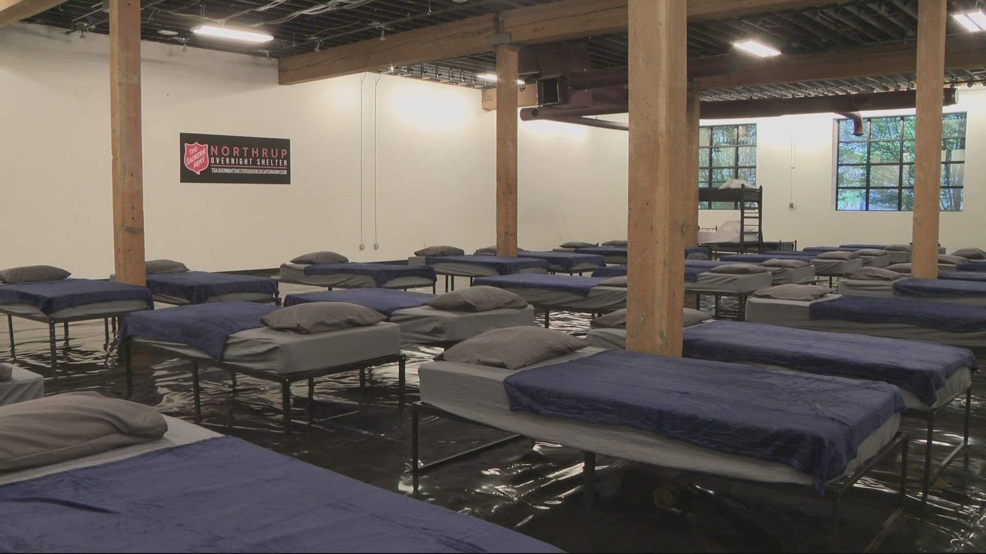 New overnight emergency shelter opens in Portland's Pearl District ...