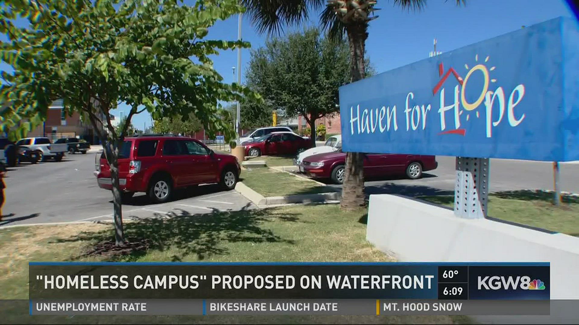 'Homeless campus' proposed on Portland waterfront | kgw.com