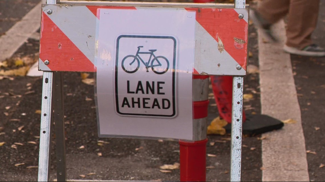 Concerns over PBOT's bike improvements in downtown Portland | kgw.com