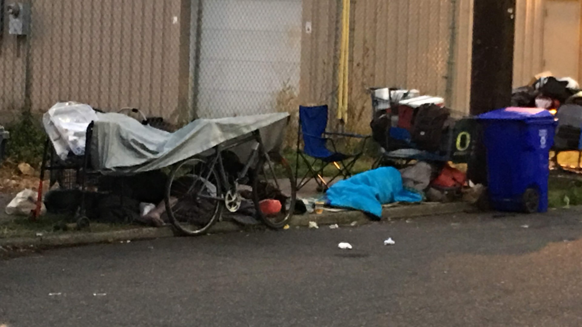 Neighbor: Homeless cleared from cemetery need help | kgw.com