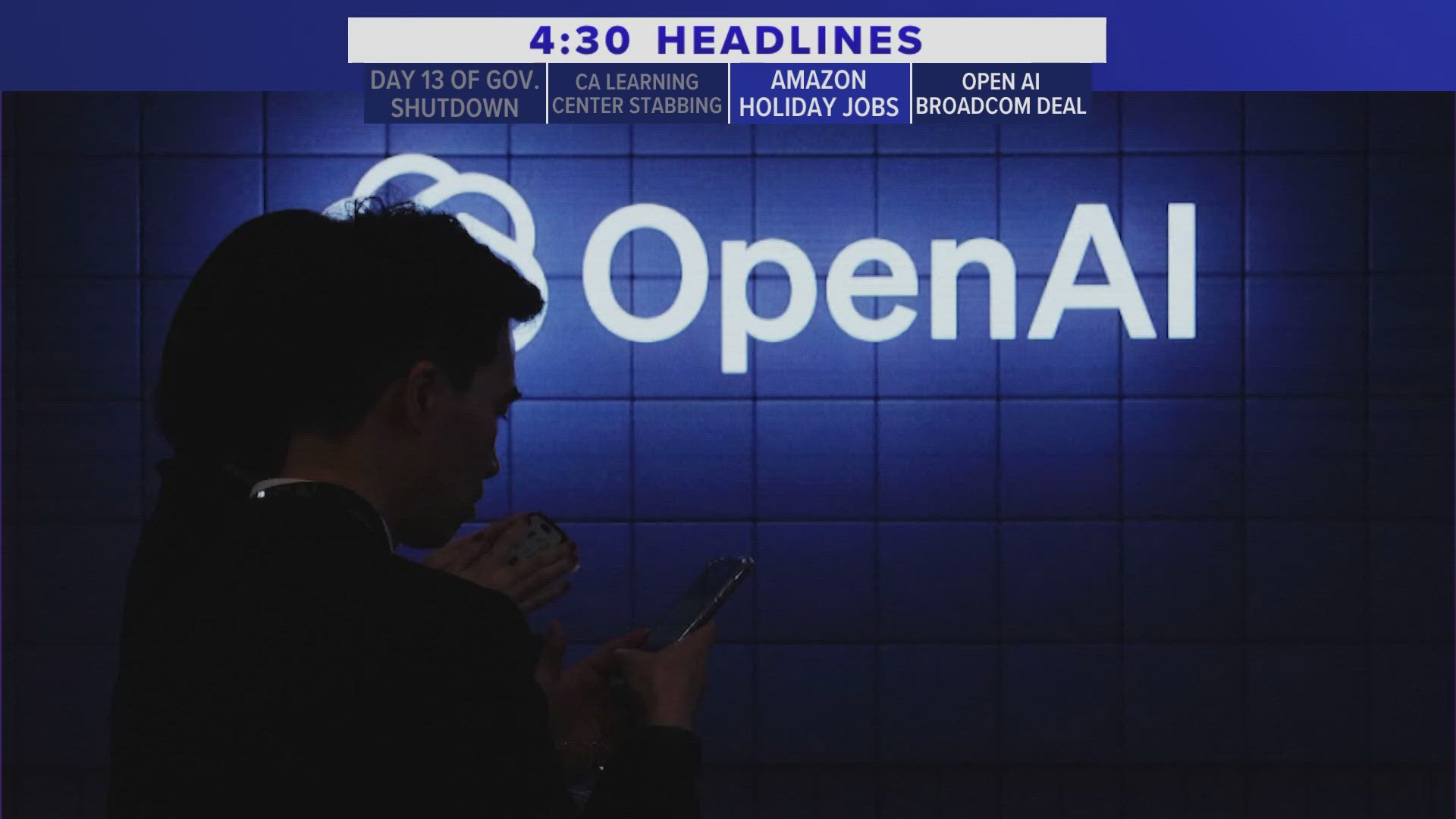 OpenAI partners with Broadcom to make custom AI chips | kgw.com