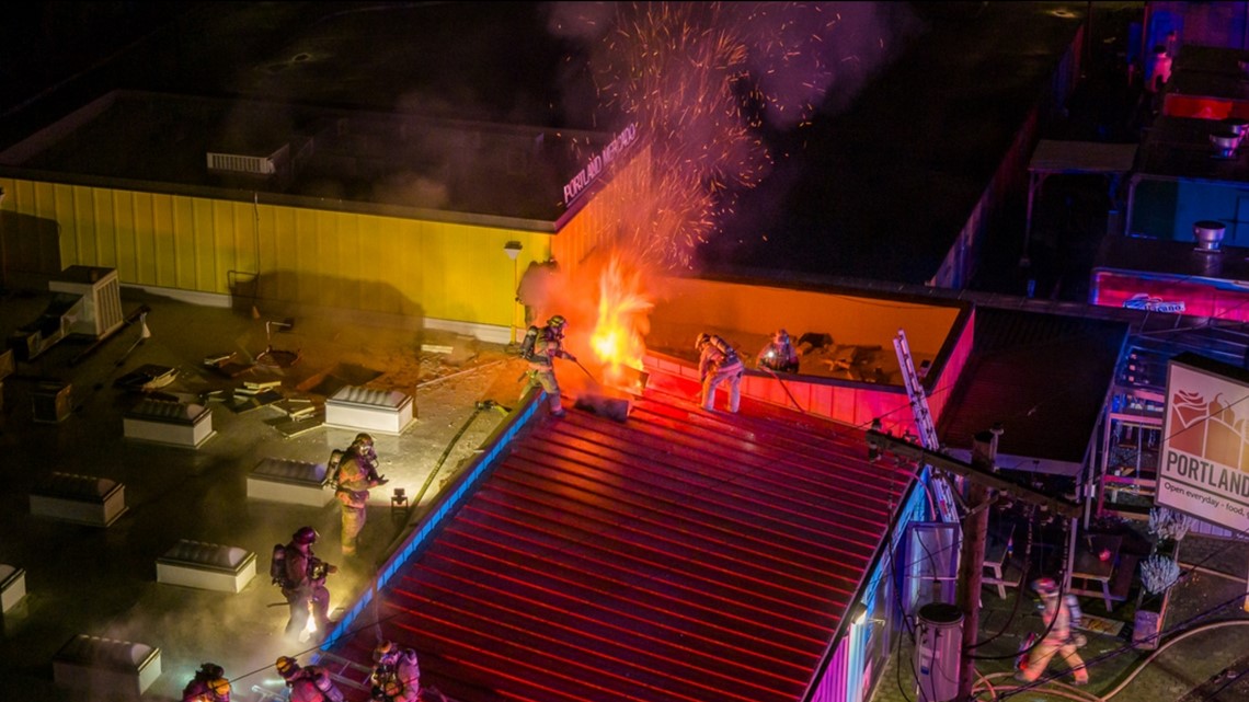 Portland Mercado fire closes all businesses until further notice | kgw.com