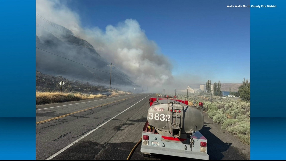 Updates on wildfires burning in southeast Washington | kgw.com