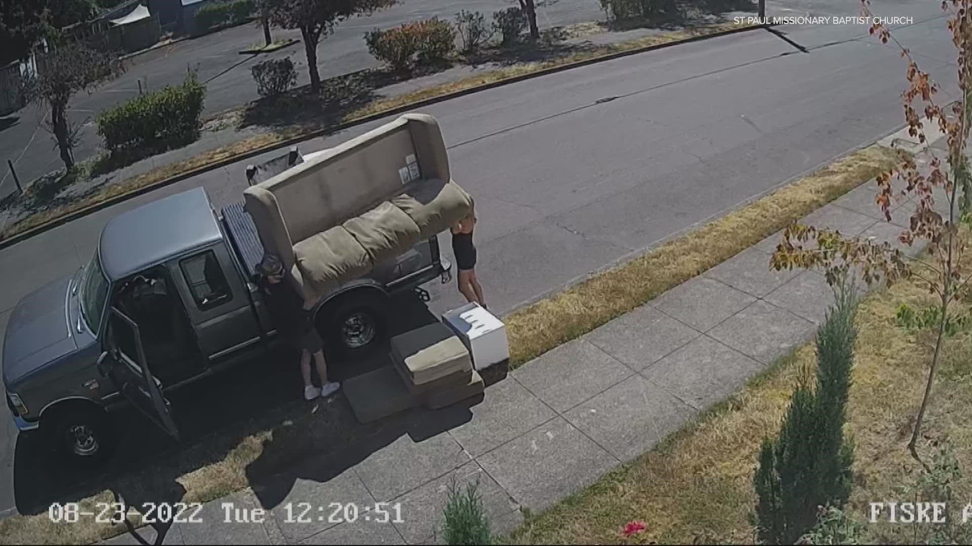 North Portland church being used as illegal dumping ground | kgw.com