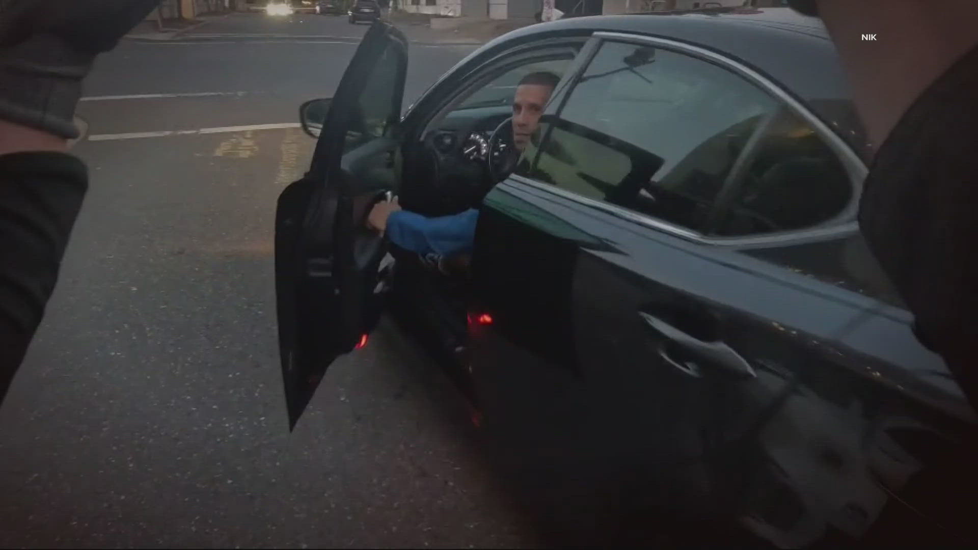 Video shows car driving into crowd of ICE protesters: 'Retribution isn ...