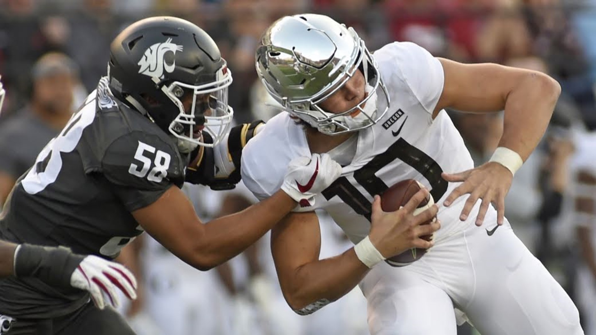 No. 25 Washington State beats No. 12 Oregon 34-20 | kgw.com