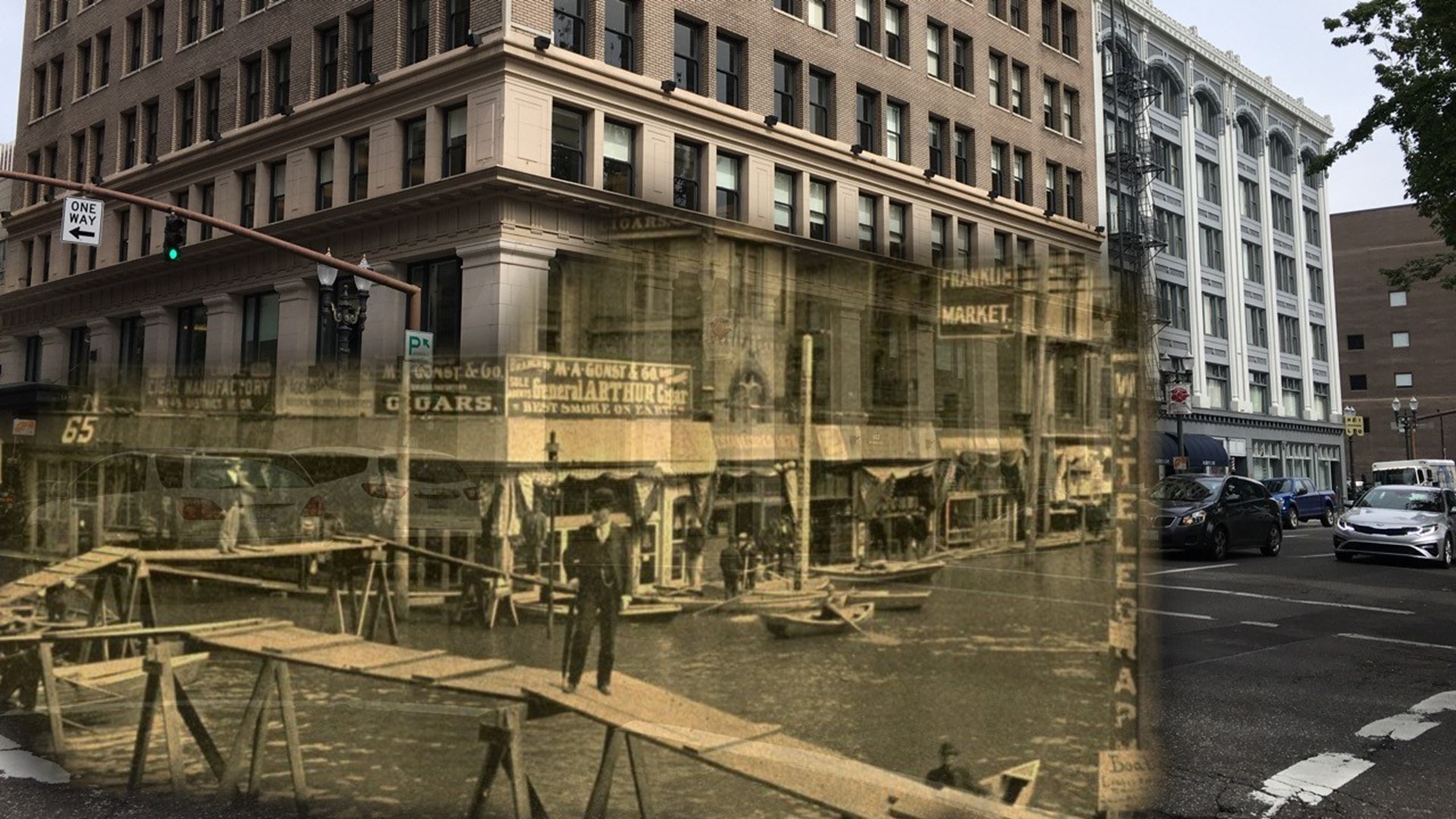 Portland's worst (and grossest) flood: Sunrise Rewind looks back | kgw.com