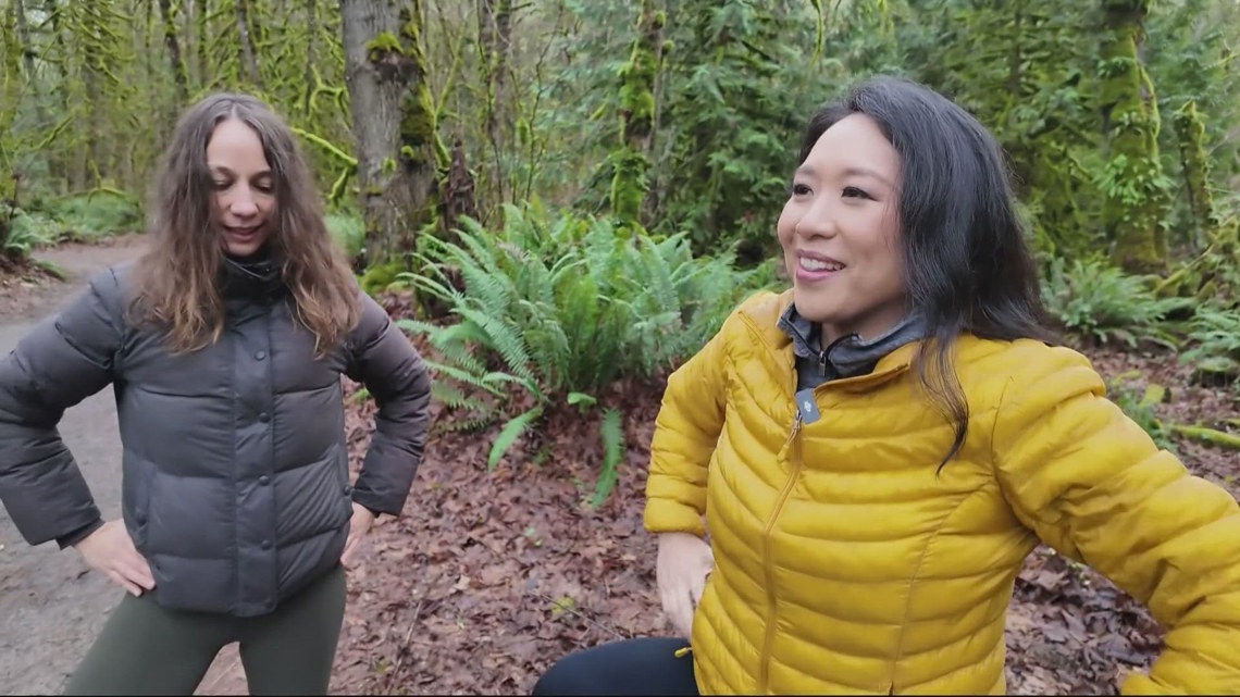 Finding mindfulness in the woods: Yoga at Tryon Creek | kgw.com