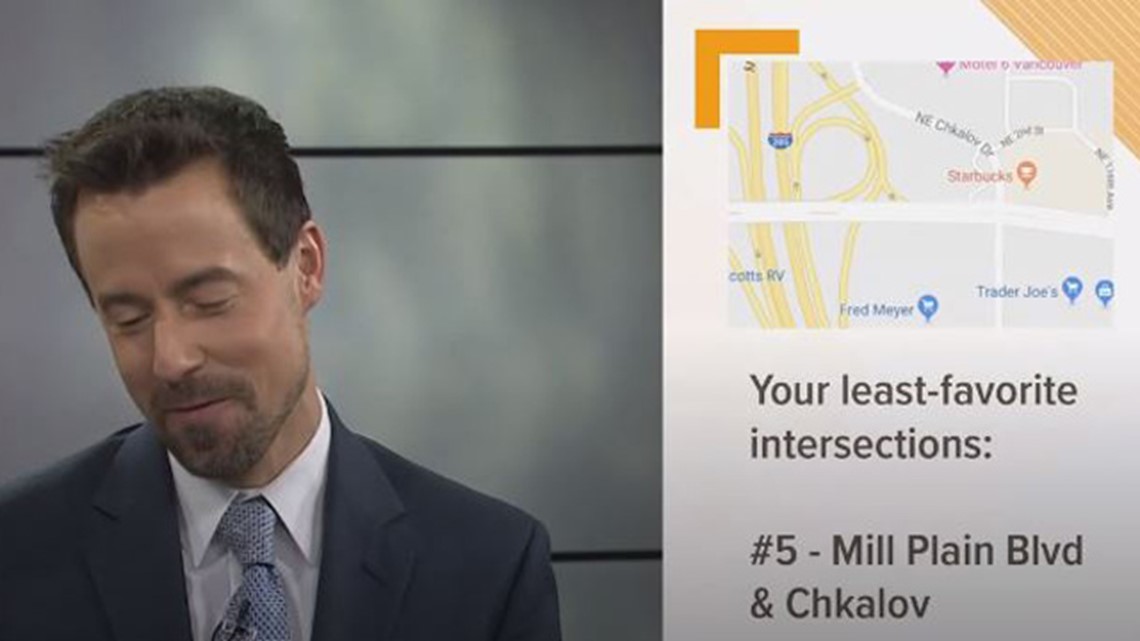 Your five worst intersections in the Portland area | kgw.com