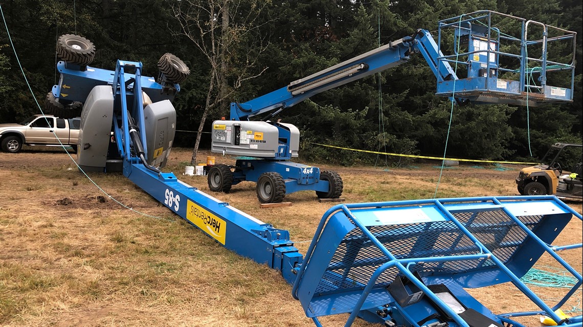 Two killed after cherry picker falls at Pickathon music festival site ...