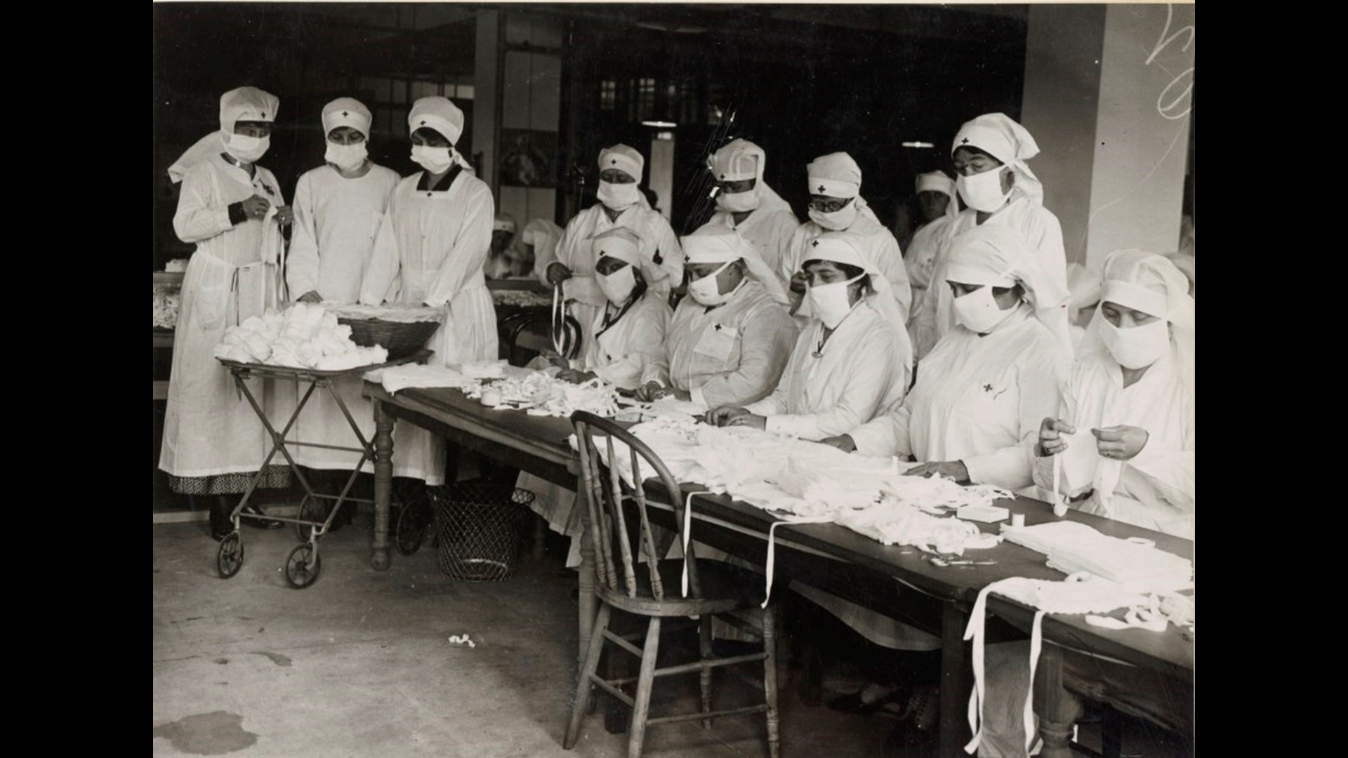 Photos from 1918's Spanish Flu and WWI | kgw.com