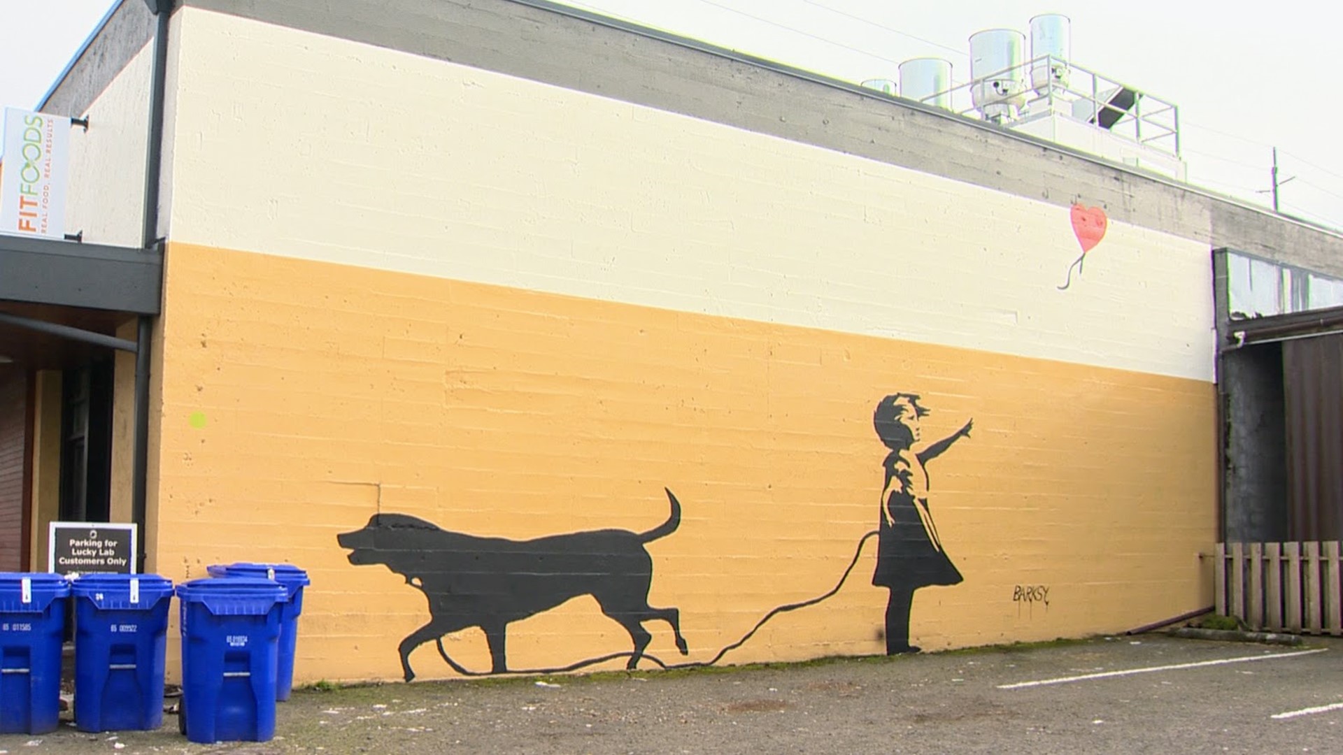'Barksy': Portland brewery honors British artist Banksy with dog-themed ...