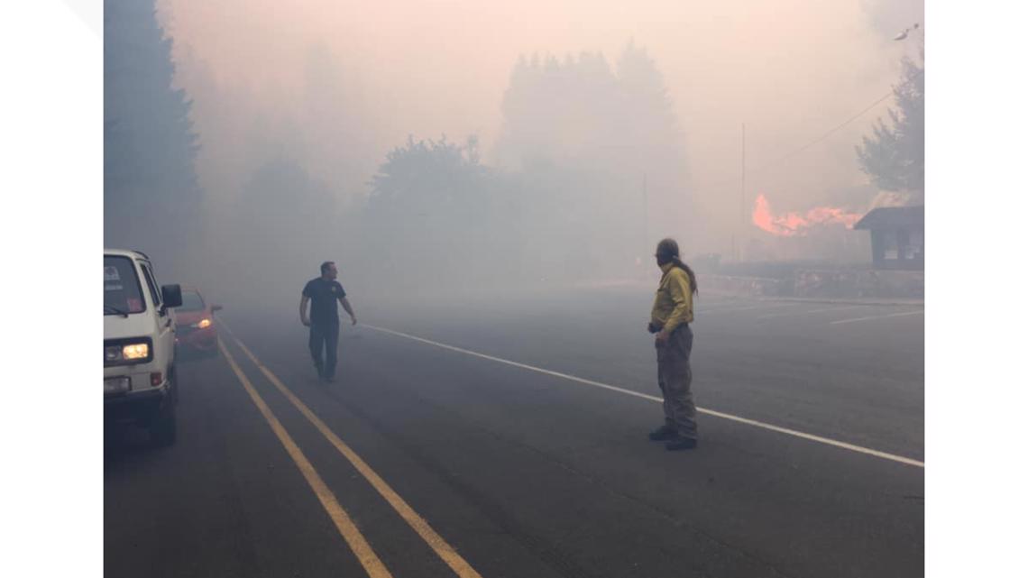 Breitenbush fire crews battle the Lionshead Fire in Marion County | kgw.com