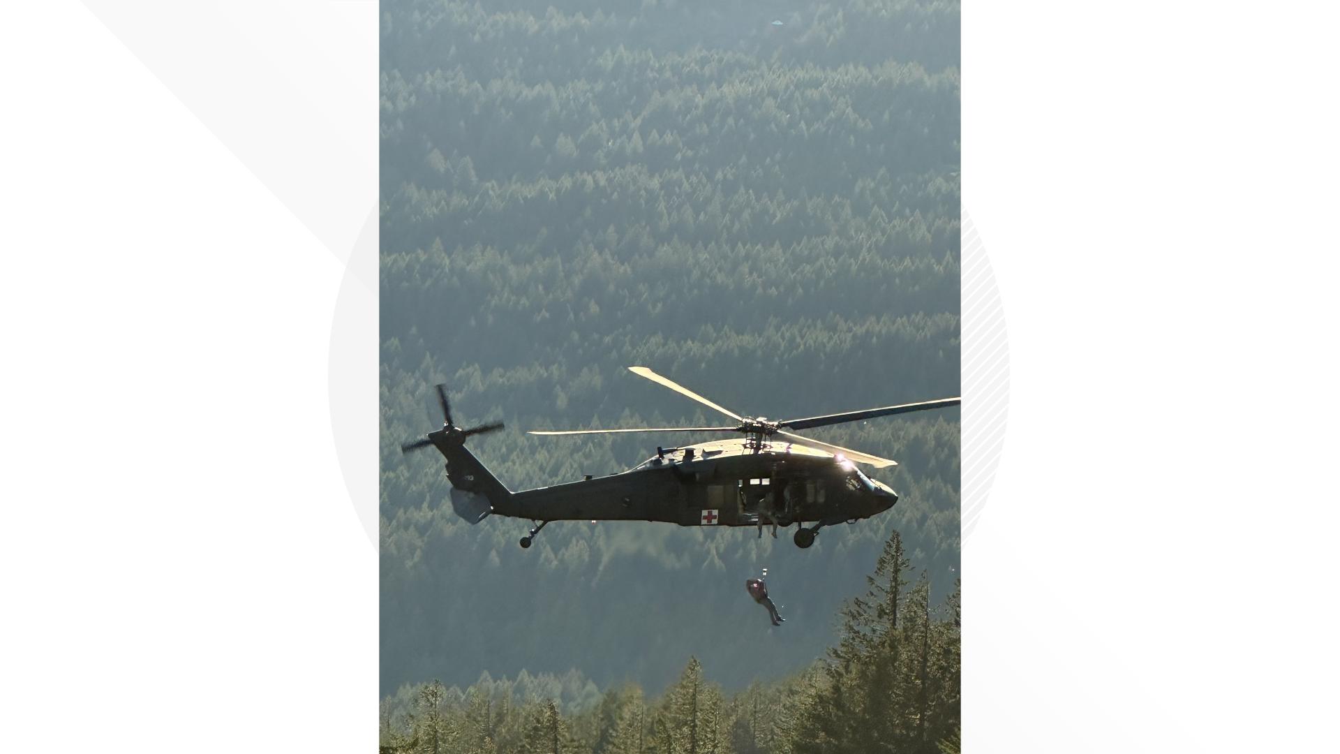Hiker rescued after 300-foot fall near Dog Mountain summit | kgw.com