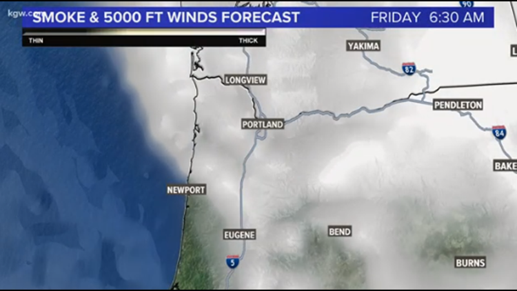 Here's when the smoke is expected to clear in Portland, Oregon | kgw.com