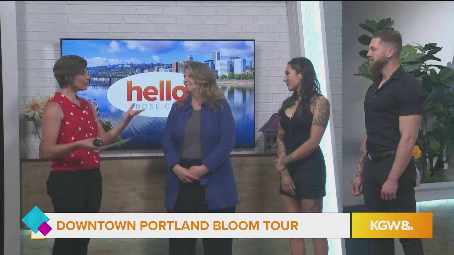 Downtown Portland Bloom Tour happening through June | kgw.com