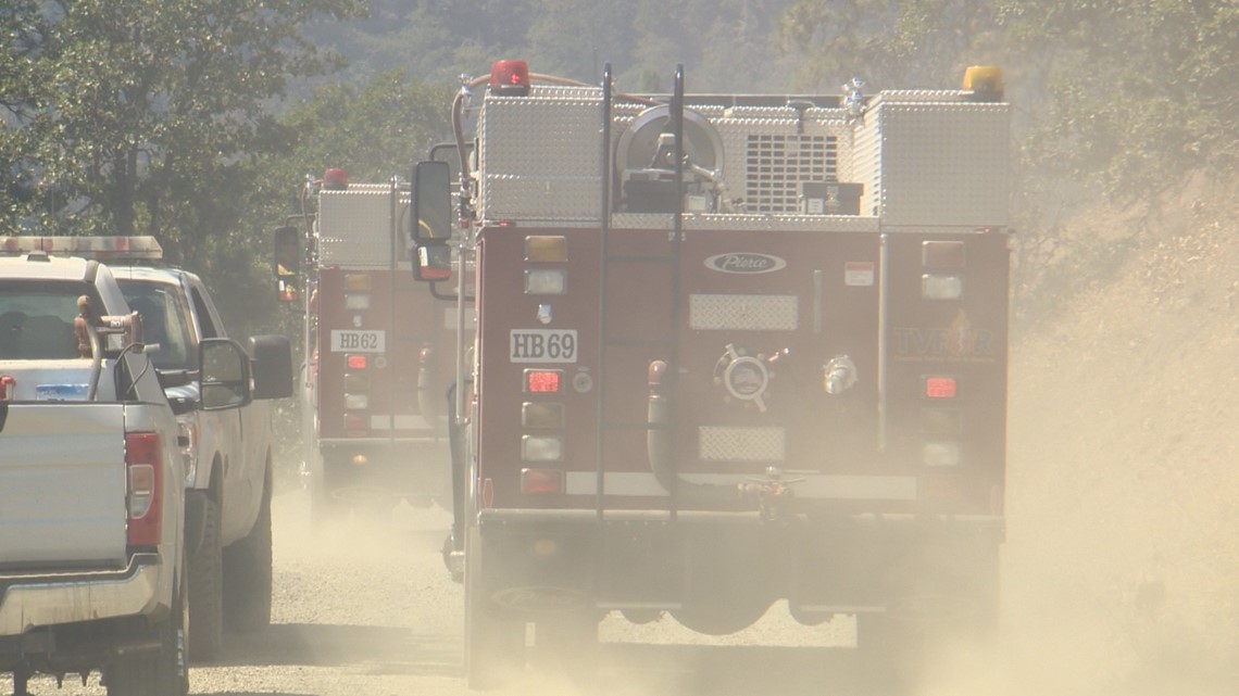 Mosier Creek Fire is 65% contained and goes to 'mop-up' phase | kgw.com