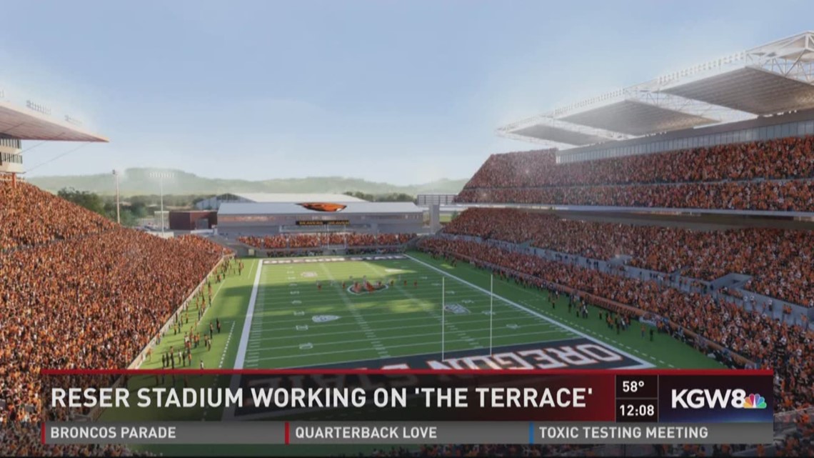 Reser Stadium working on 'The Terrace' | kgw.com