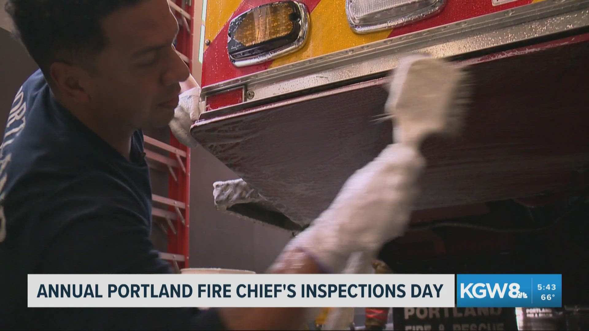 Portland firefighters scrub, inspect equipment during annual readiness ...