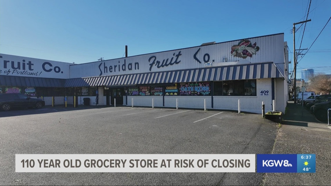 110-year-old Portland grocer at risk of closing | kgw.com