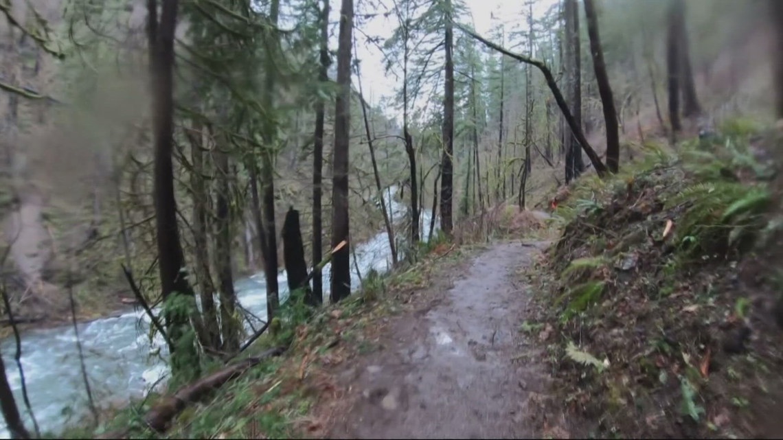 Gorge hikers rescued after embarking on 'treacherous' closed trail ...