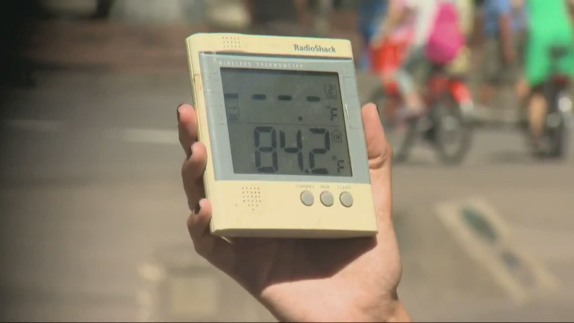 Map shows hottest, coolest spots in Portland | kgw.com