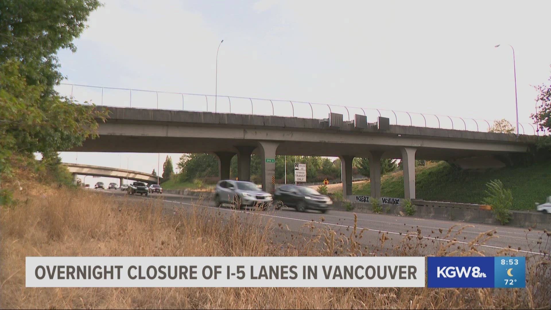 Both directions of I-5 will close Saturday for utility line ...