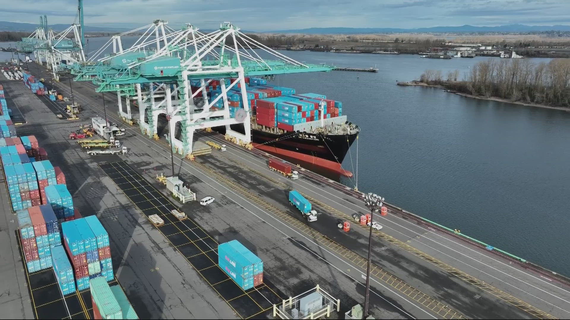 Port of Portland sees 20% drop in containers in May with Trump tariffs ...