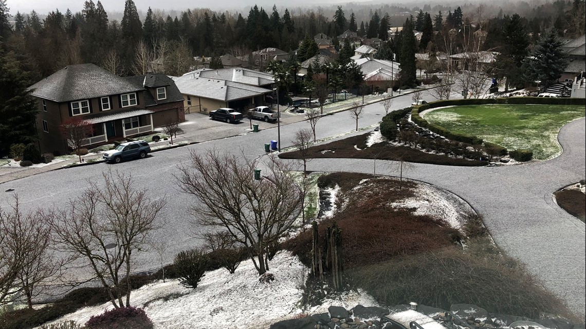 Afternoon hail storm hits surrounding Portland areas | kgw.com