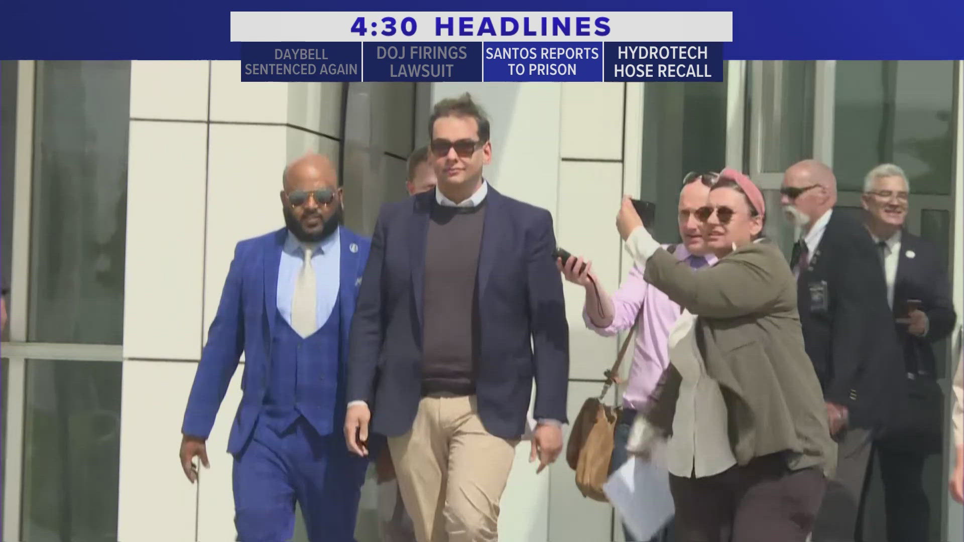 George Santos begins 7-year federal prison sentence | kgw.com