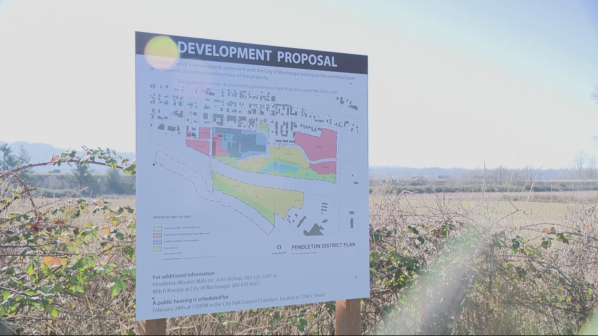 Downtown Washougal may see 63-acre development on Pendleton Woolen ...