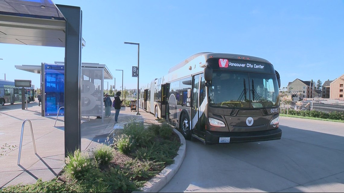 C-TRAN's bus rapid transit system launch expansion to Mill Plain ...