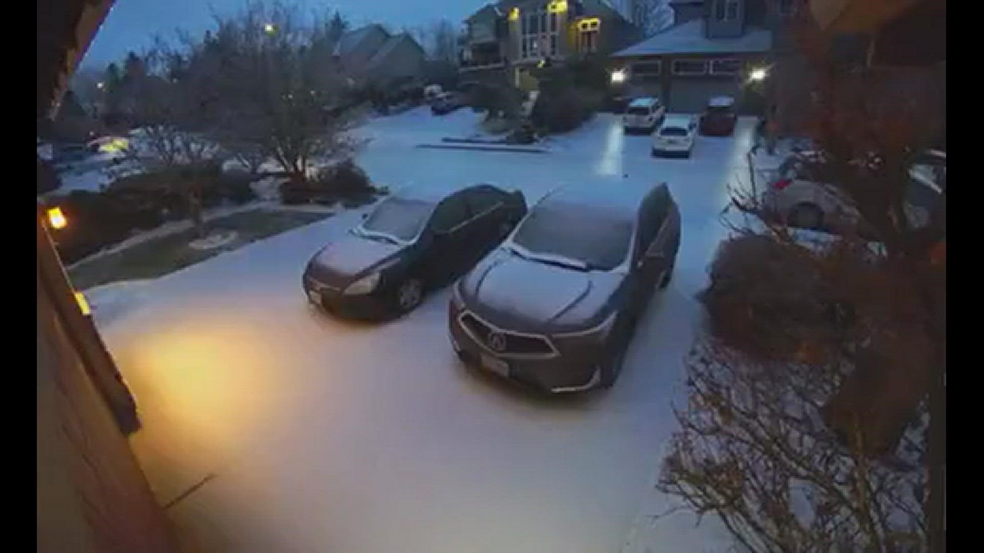 Runaway Car Lands in Our Driveway | kgw.com