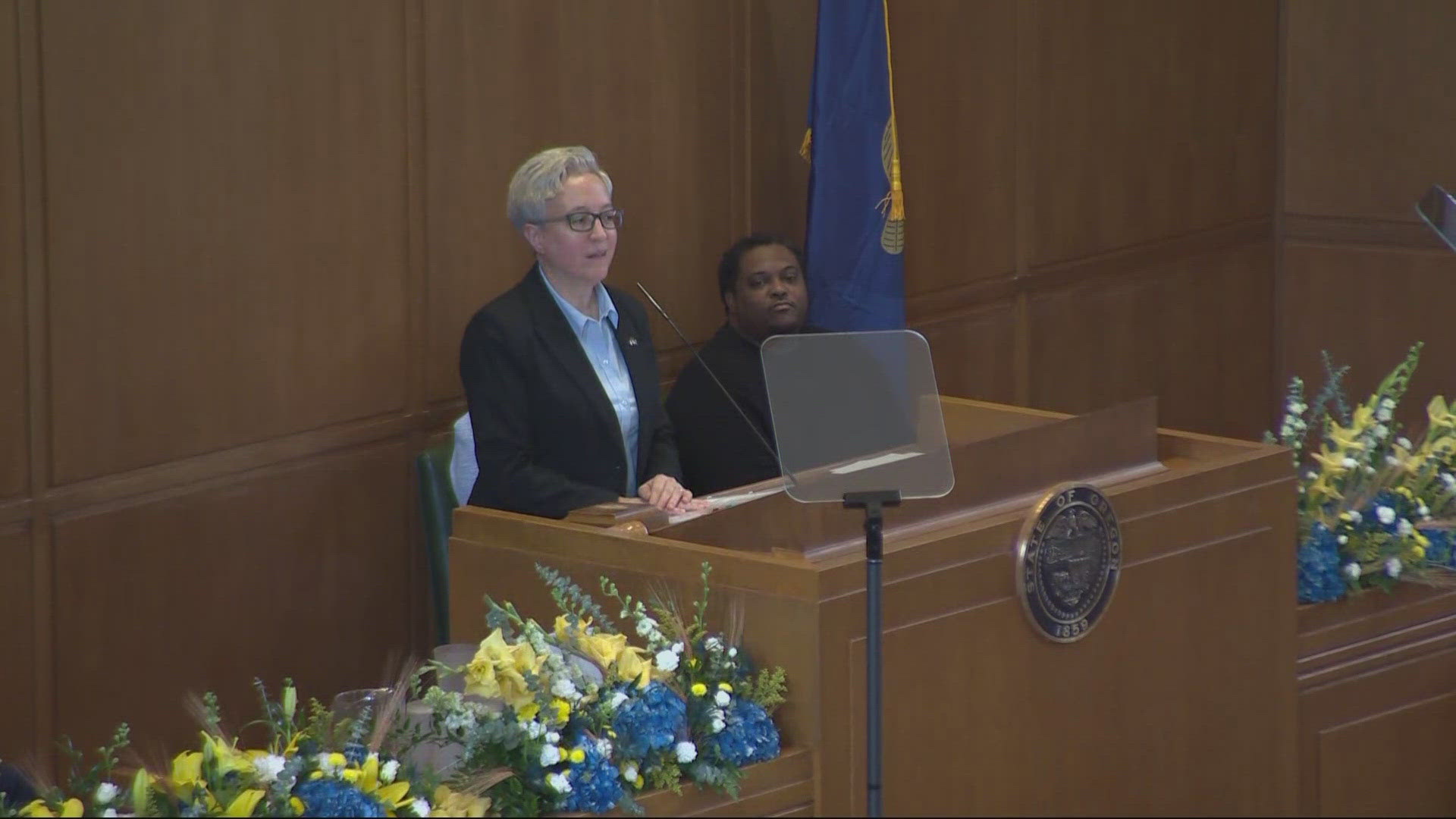 Oregon Gov. Tina Kotek delivers State of the State address | kgw.com