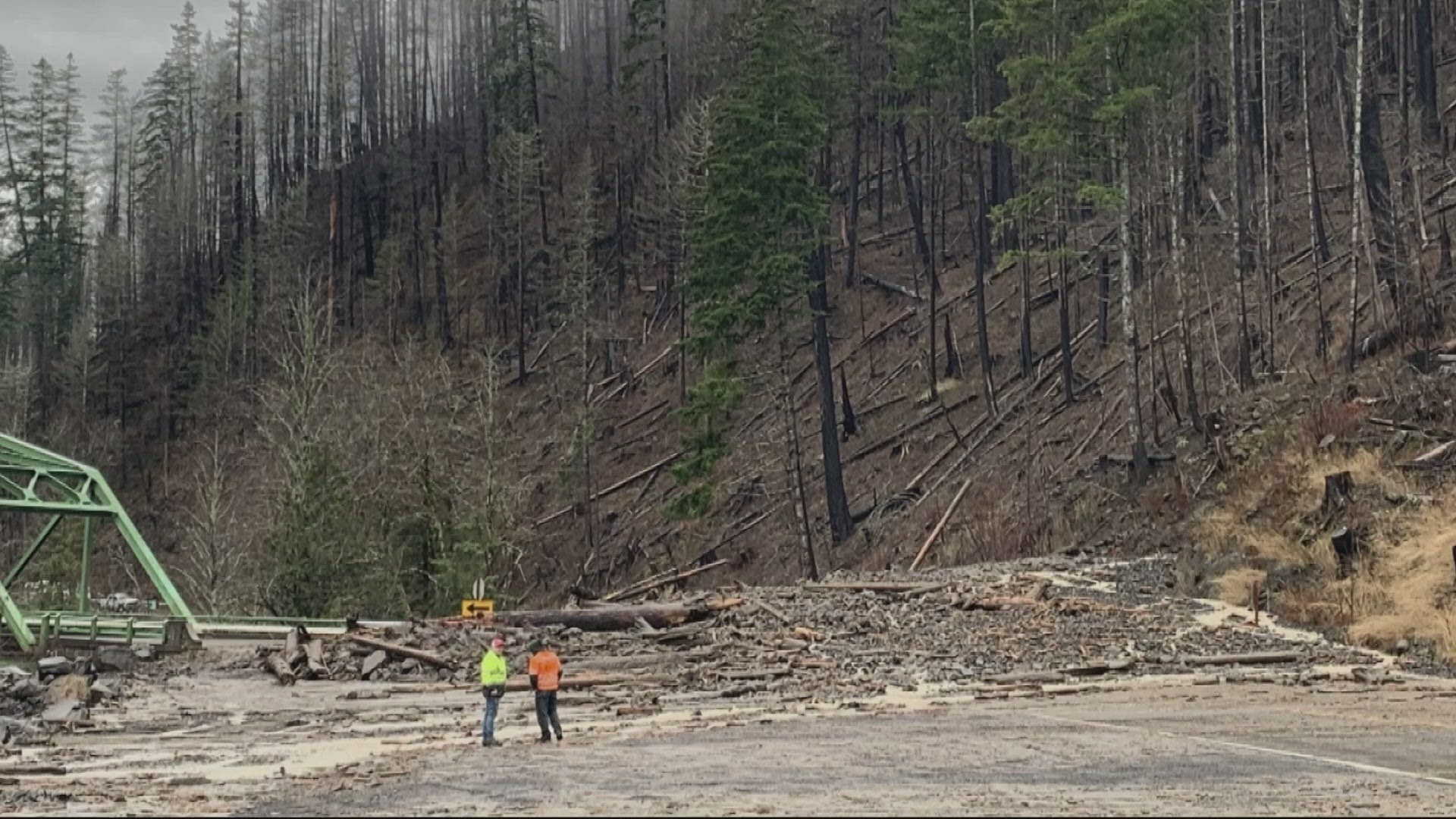 More landslides possible as heavy rain continues in Portland metro ...