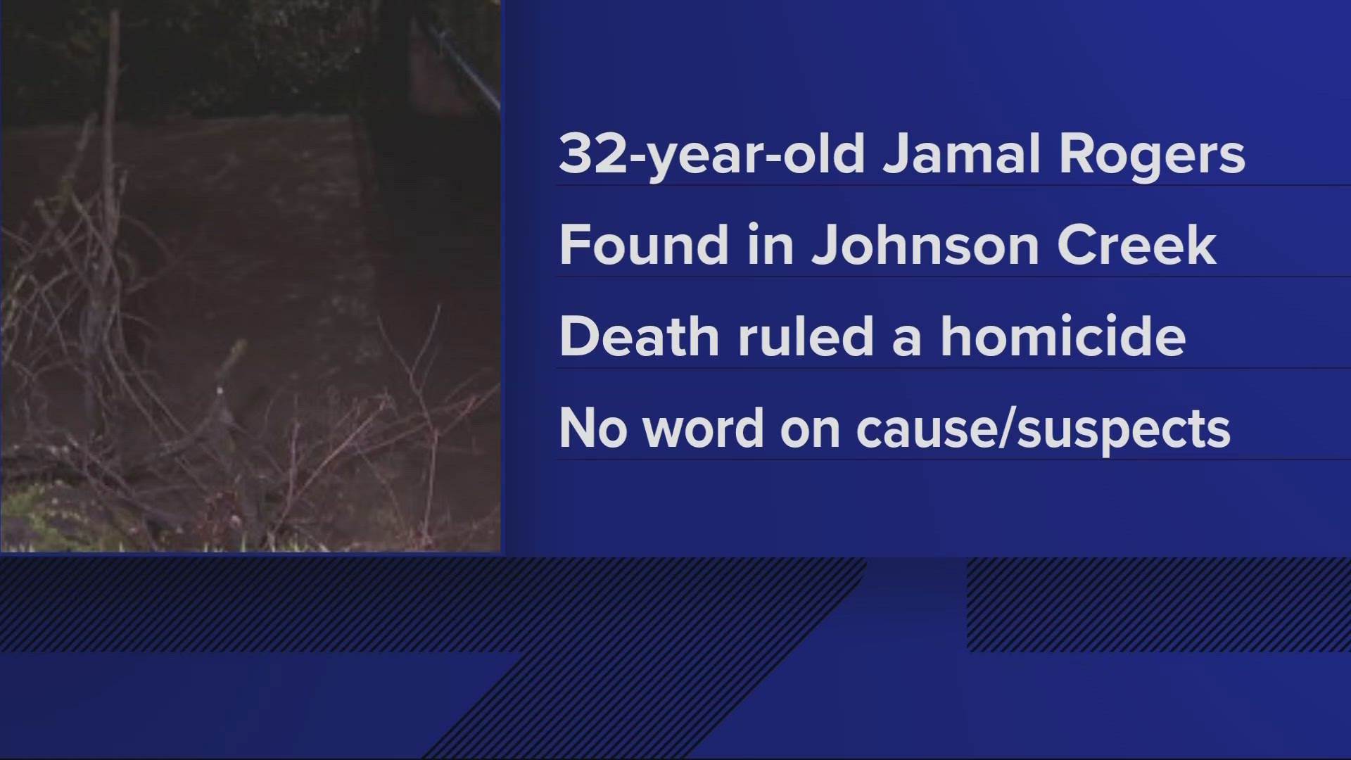 Portland police investigate homicide after man's body found in Johnson ...