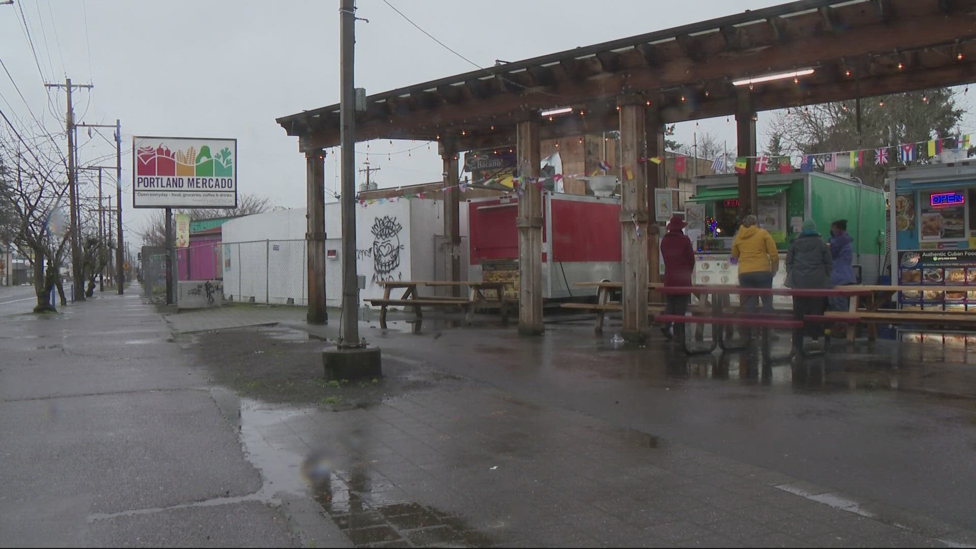Portland Mercado plans comeback year after destructive fire | kgw.com